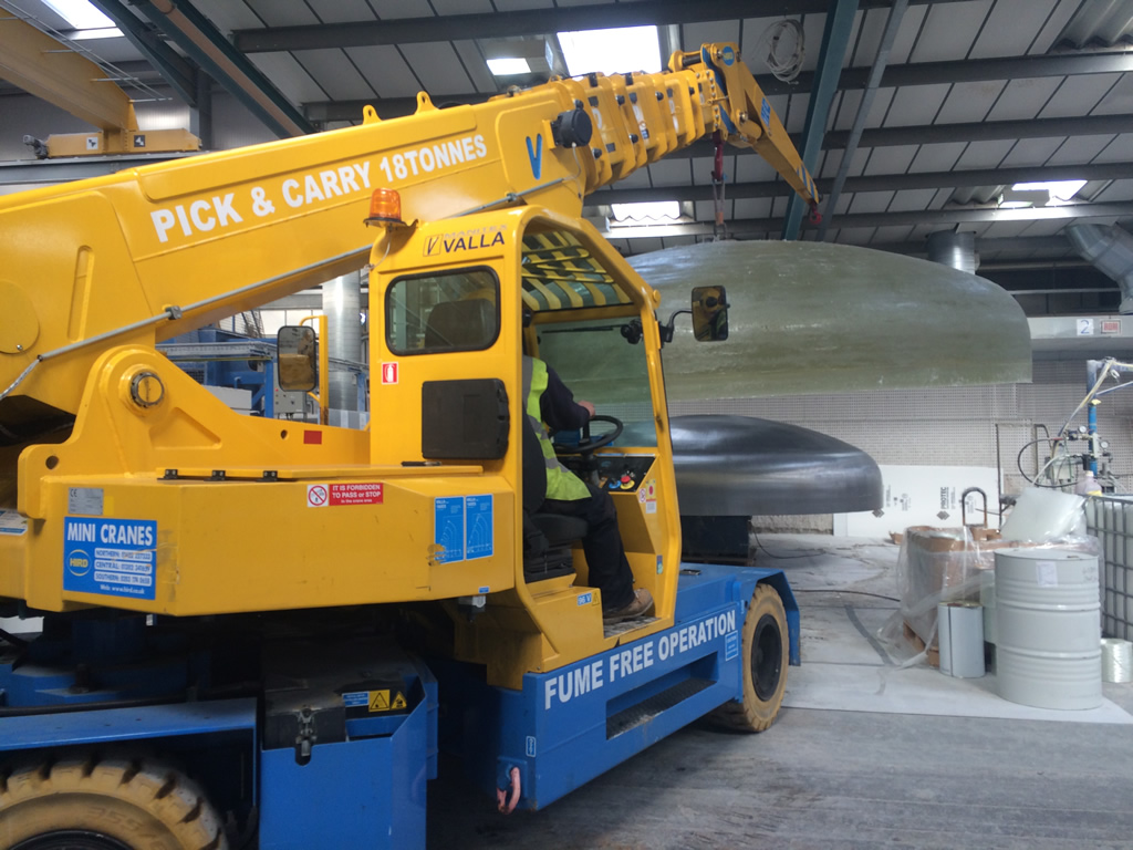 Machine relocation and installation specialist chooses Valla cranes ...