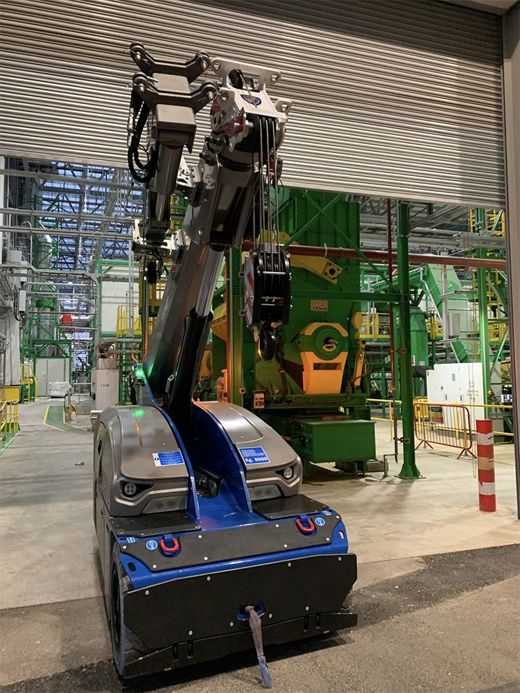 Recycling specialist selects sustainable electric Valla ‘V’ crane ...