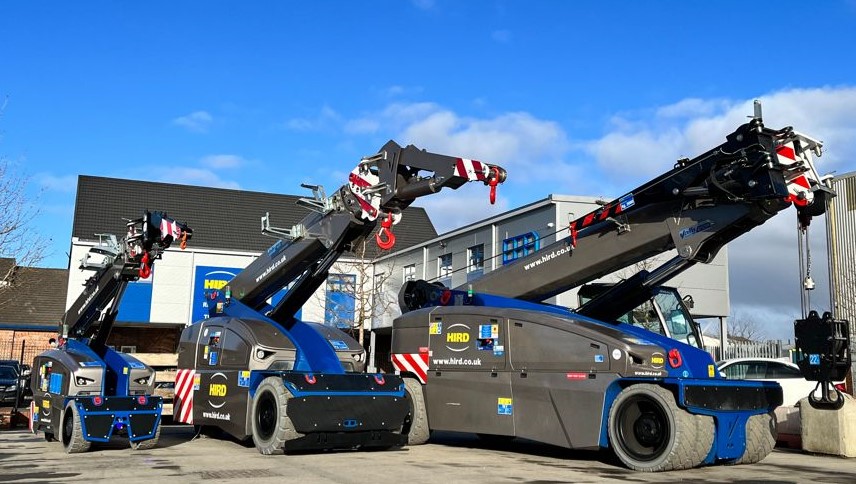 New V Series Cranes arrive at Hird Sales - Valla Cranes